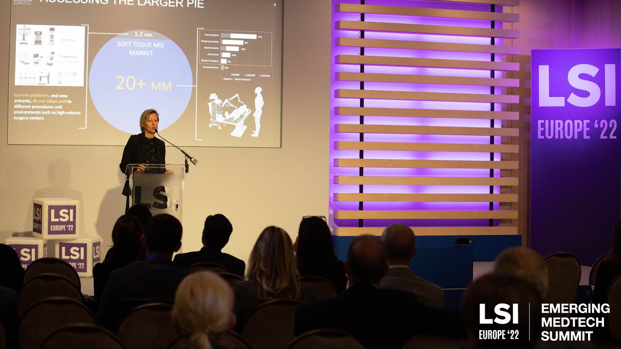 Anne Osdoit, Moon Surgical - Laparoscopic Surgical Robot | LSI Europe '22 - Life Science ...