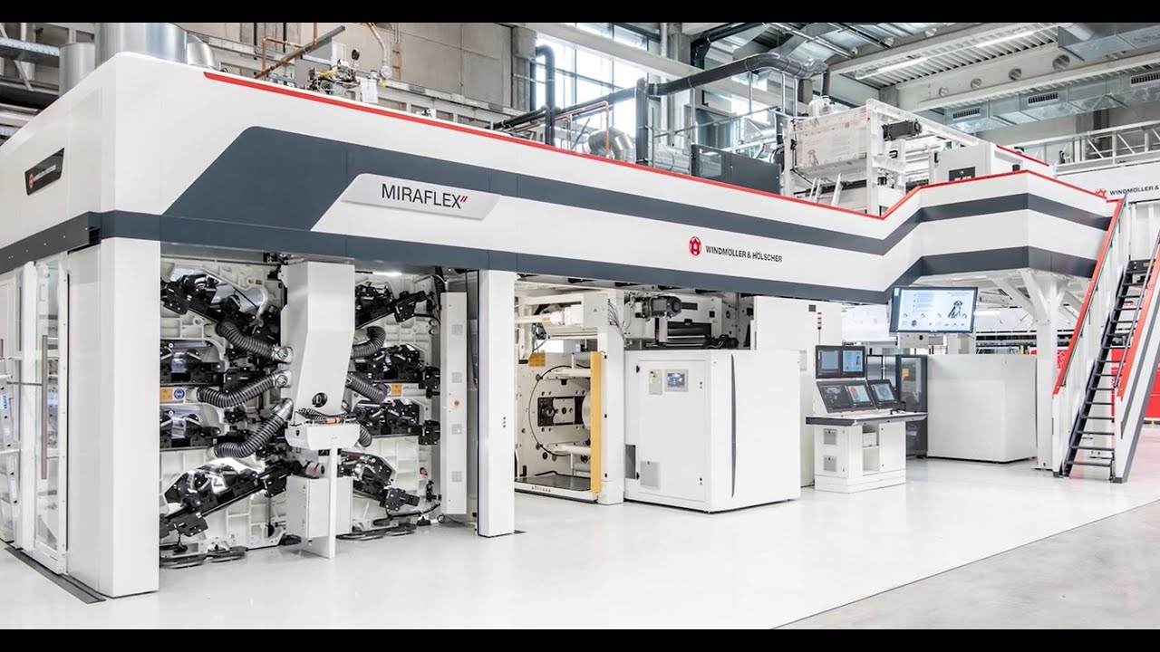 W&H MIRAFLEX II with Inliner – Sustainable Printing made easy – Printed Barrier Solutions