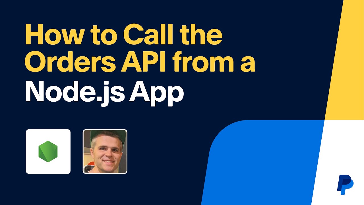 How to Call the Orders API from a Node.js App