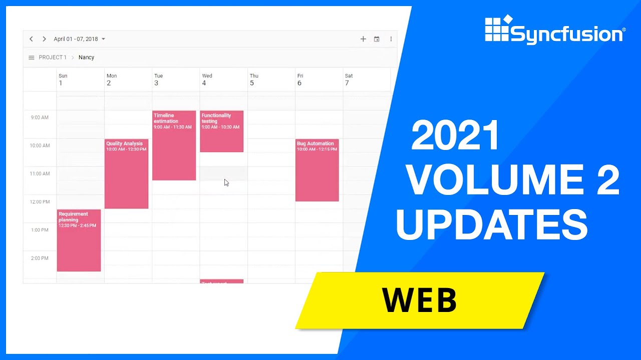 Syncfusion Web and Blazor Updates—2021 Volume 2