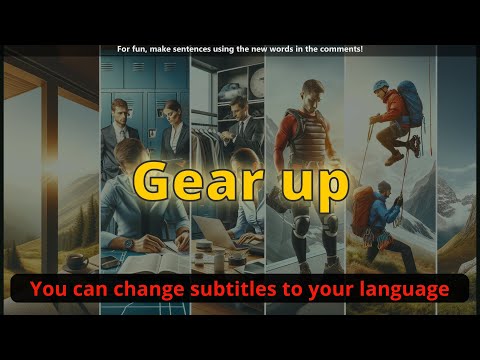 Gear up meaning with 5 examples
