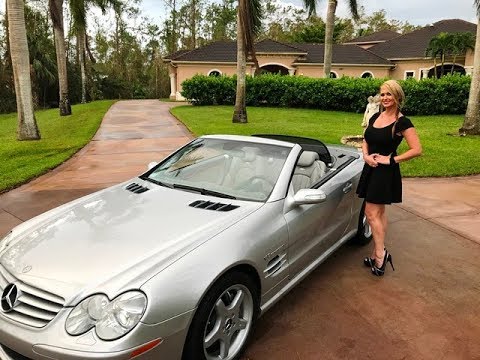 SOLD 2004 Mercedes SL55 AMG, only 36K Miles, for sale by Autohaus of Naples 239-263-8500