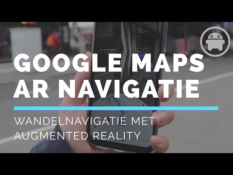 Google Maps AR navigatie