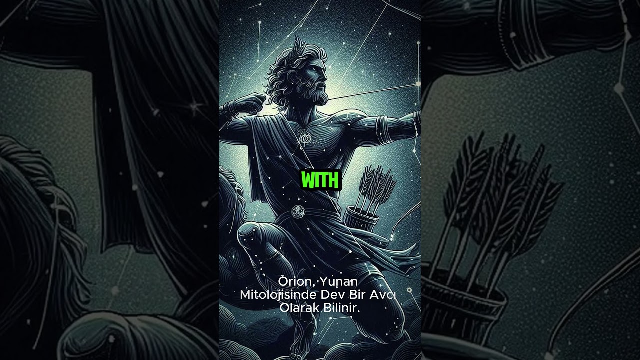 The Mythological Story of the Constellation Orion  #history #mythology #orionconstellation