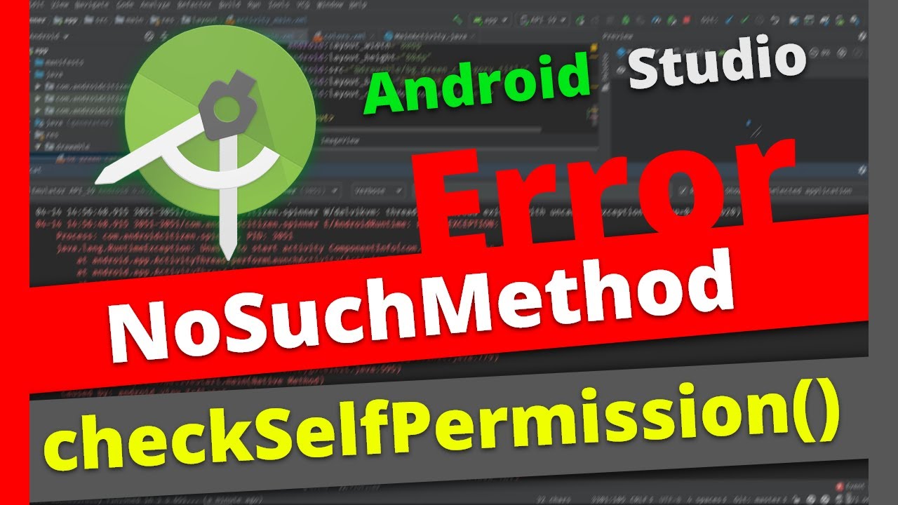 NoSuchMethodError No virtual method checkSelfPermission on below API level 23 | RunTimeException
