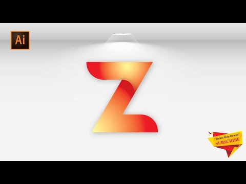 Letter Z Logo Design | Illustrator Tutorial | How to make logo design in Adobe Illustrator CC