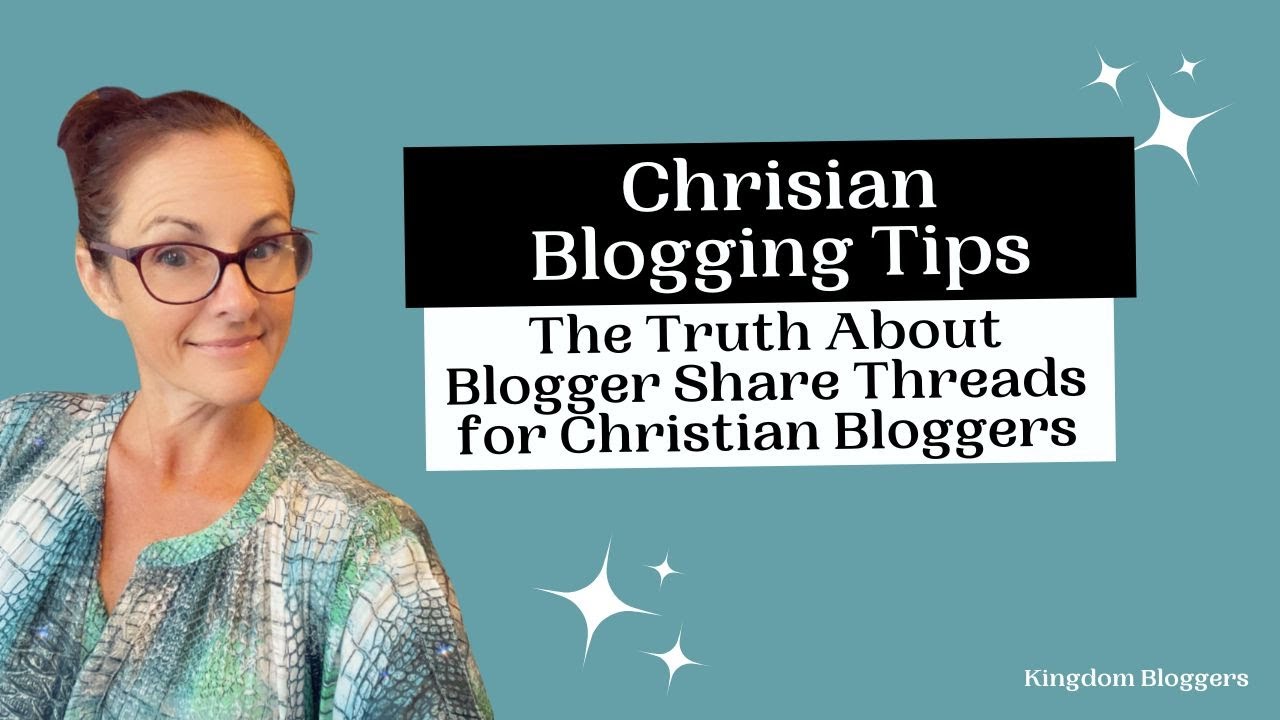 Christian Blogging Tips for Traffic: The Truth About Blogger Share Threads