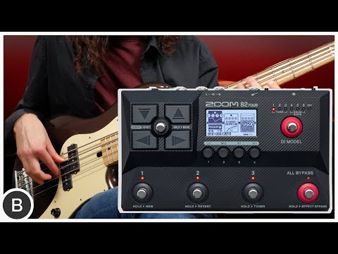 Zoom B2 Four 2023 - Present - Black | Reverb