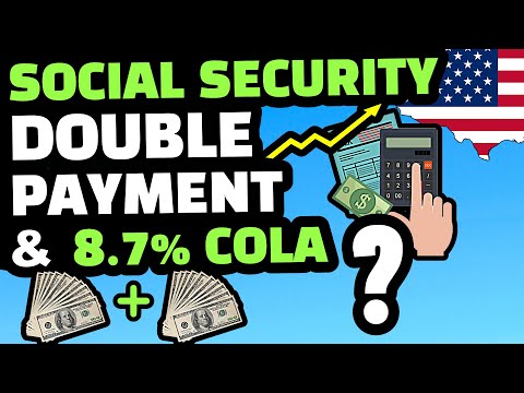 2023 SOCIAL SECURITY INCREASE : SOCIAL SECURITY DOUBLE PAYMENT WITH 8.7 COLA INCREASE THIS MONTH ? 🤔