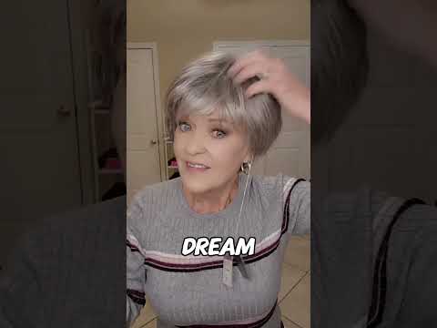 GREY WIGπMane Attraction DREAM in the color PEPPER. @NameBrandWigs #namebrandwigs
