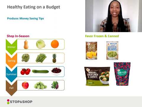 Healthy Eating on a Budget with Stop & Shop Nutrition Partners