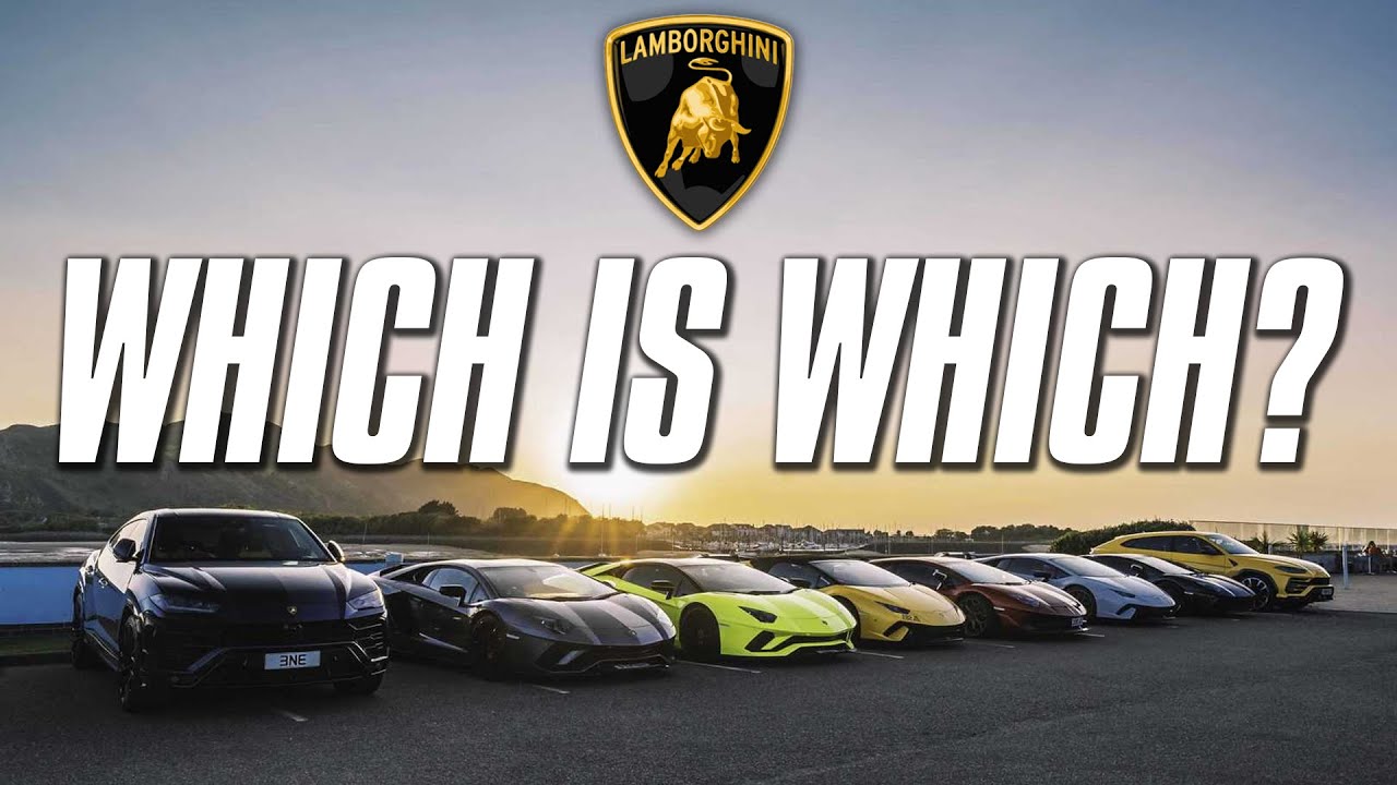 Lamborghini Models Explained