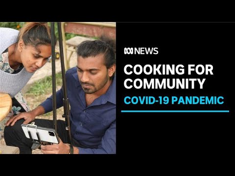 Couple on temporary stay visas share cooking videos to give back to community | ABC News