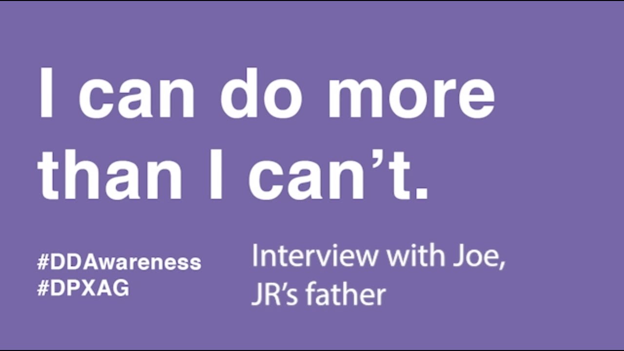 DD Awareness Parent - Joe