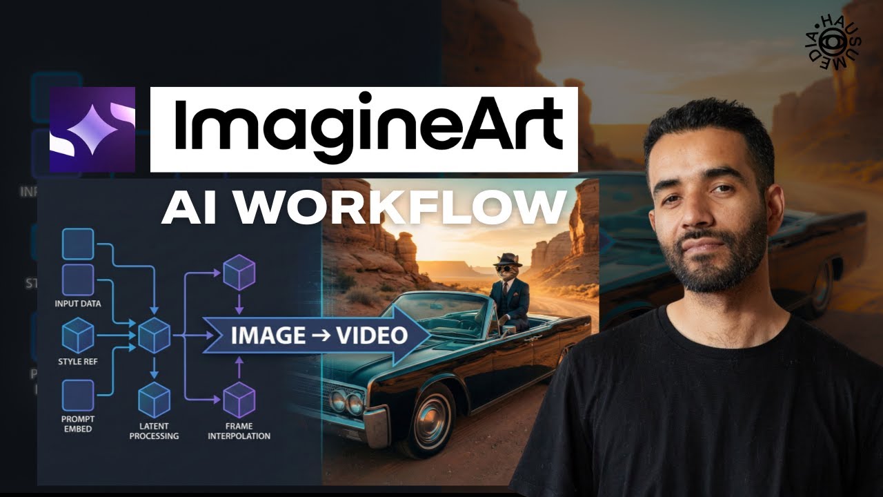 AI Workflows in Imagine.Art: From Prompt to Video (Flux, Veo, Kling)