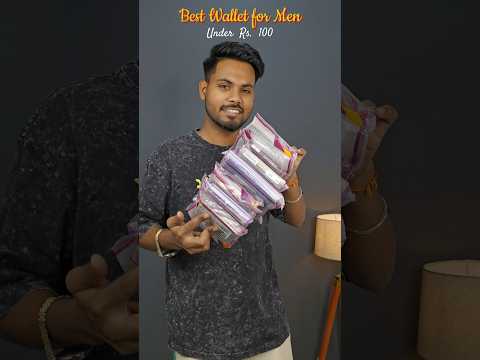 Best wallet under 100 #wallet #bestwallet Best men wallet Best gift for men Wallet from meesho