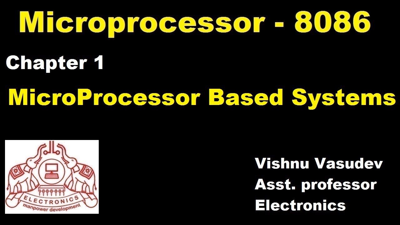 Microprocessor Based systems || Module 1 || BCA BSC Computer Science
