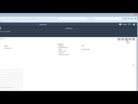 ANSYS Engineering Knowledge Manager: Remotely Controlling ANSYS Applications