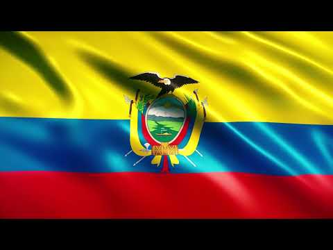 Ecuador Flag Waving | Ecuadorian Flag Waving | Ecuador Flag Screen