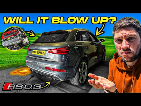 I BOUGHT AN AUDI RSQ3 FOR HALF PRICE THEN FITTED AN RS3 ENGINE!!