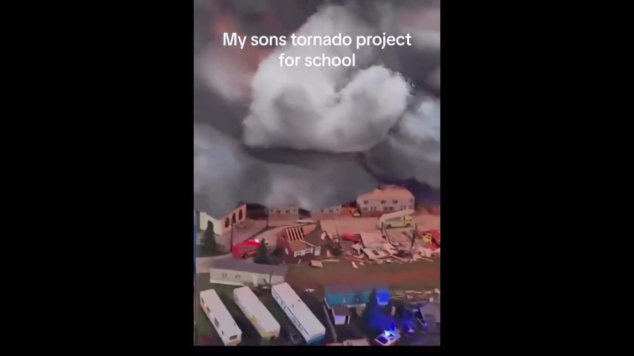 Mu Son Tornado Project for School #poorkid
