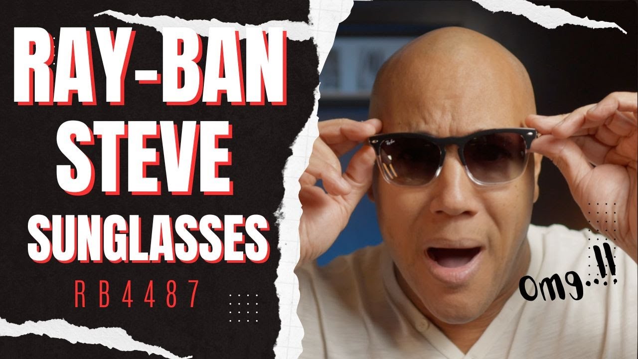 Ray-Ban STEVE Sunglasses review, Ref: RB4487