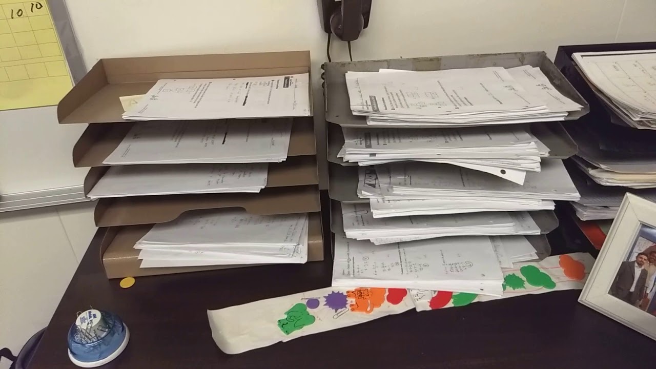 Teacher Paperwork Organization 101