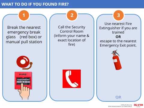 Contractor Fire Safety & Emergency Procedure Briefing English
