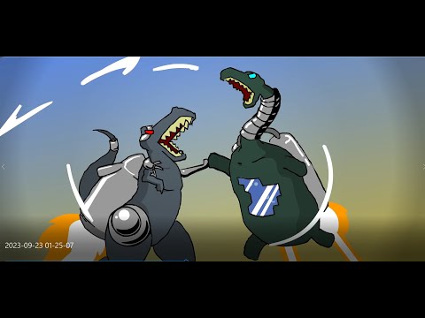 Robot Dinosaurs That Shoot Beams When They Roar