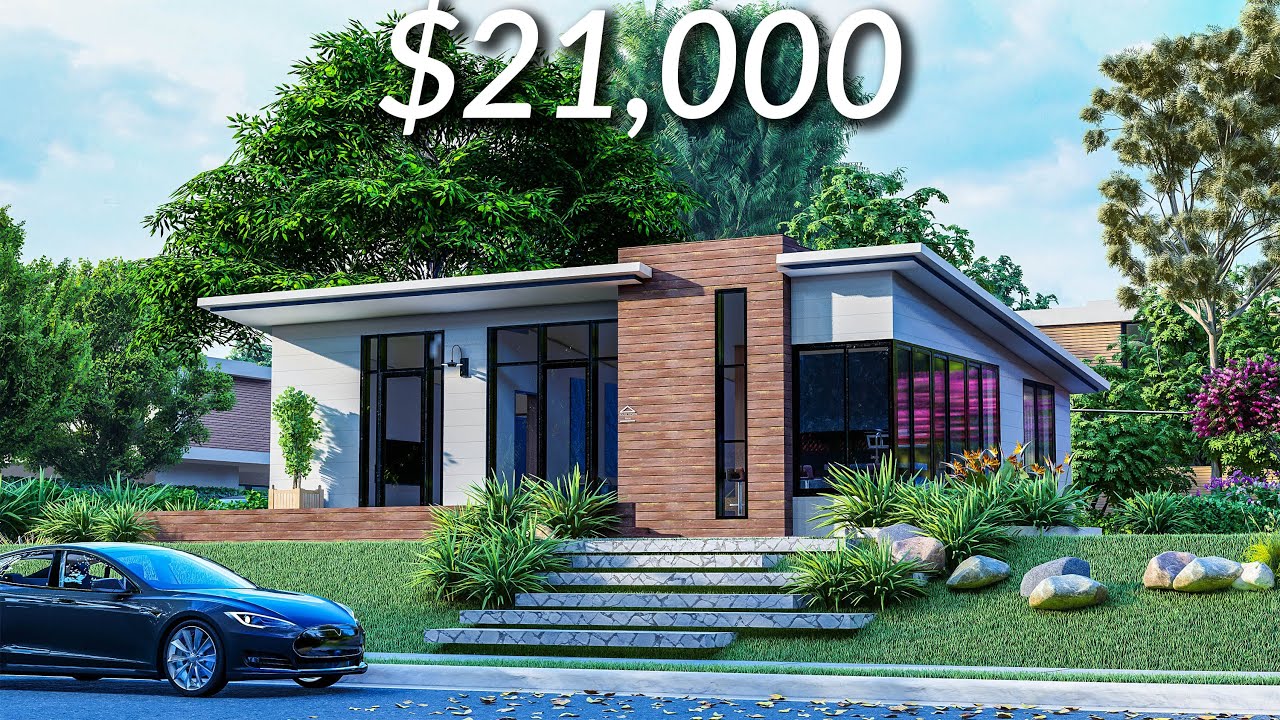 (8x11 Meters) Modern House Design | 2 Bedroom House Tour