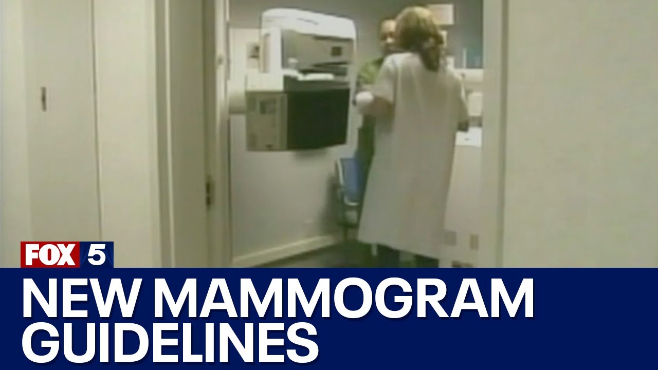 FDA sets new mammogram guidelines
