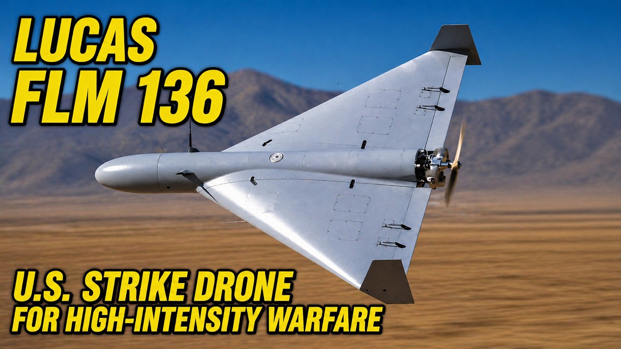 Lucas FLM 136: U.S. Strike Drone for High-Intensity Warfare