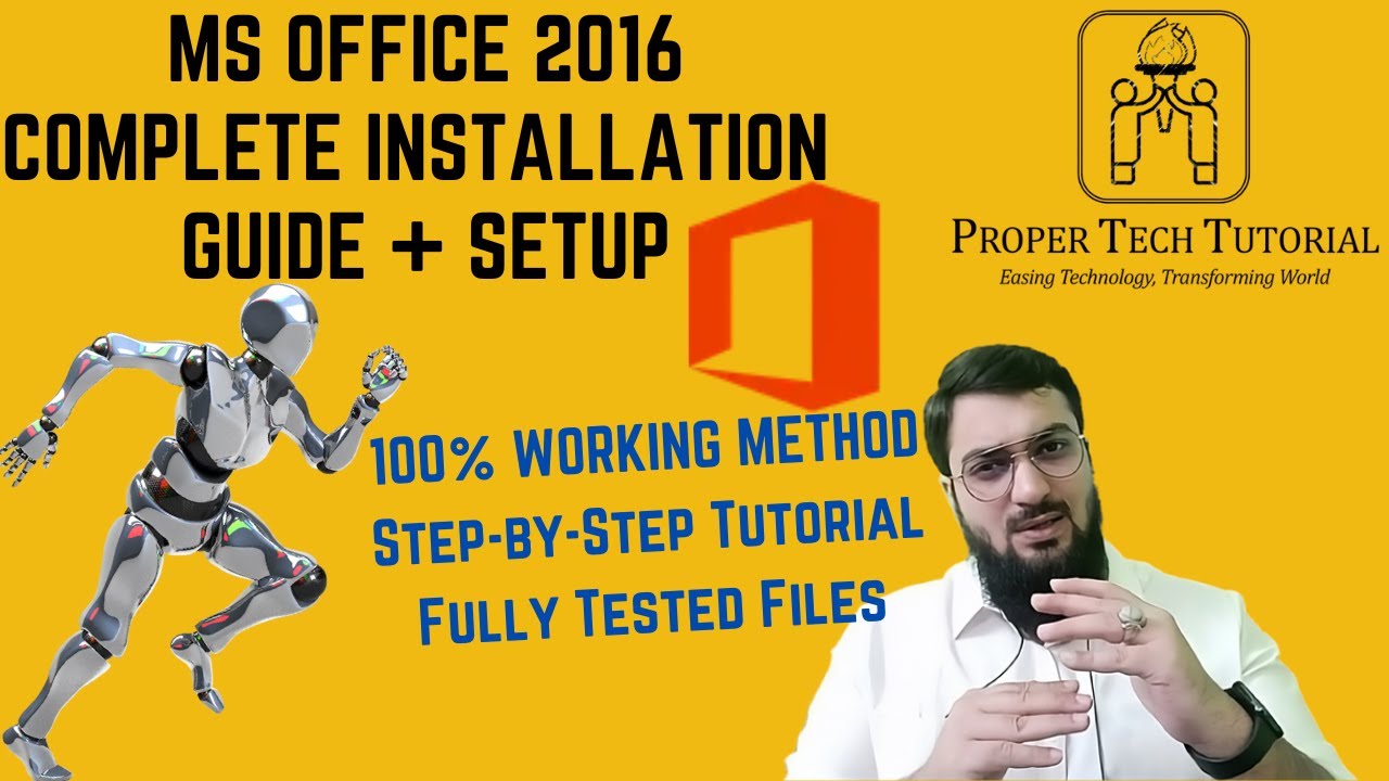 Microsoft Office 2016 Professional Setup Guide: Step-by-Step Tutorial | @ProperTechTutorial Arslan