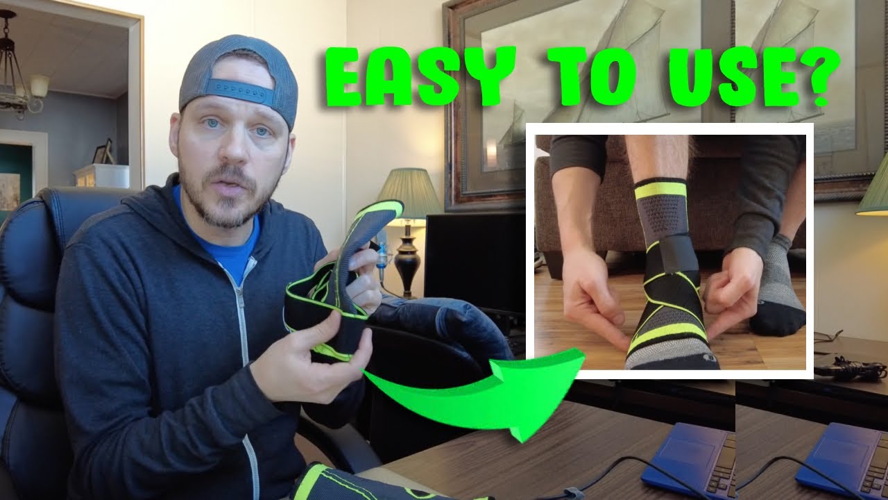cgyqsyk Ankle Brace, Adjustable Compression Ankle Support Review