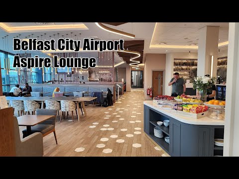 Aspire Lounge Belfast City Airport review