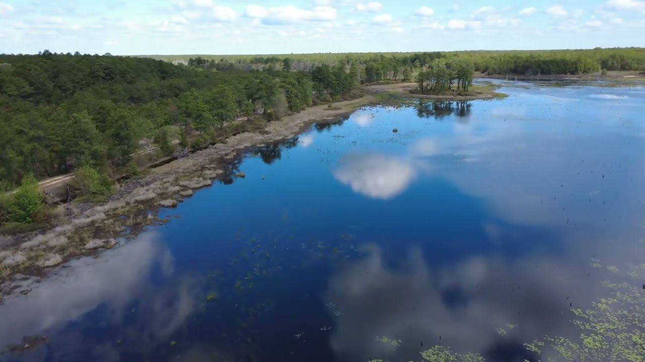 ￼ Aerial footage of Franklin Parker nature preserve part two ￼￼
