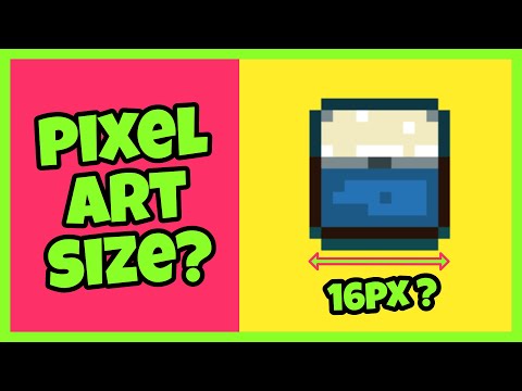 What Size Should I Make Pixel Art? - Pixel Art Resolution Tutorial for Beginners