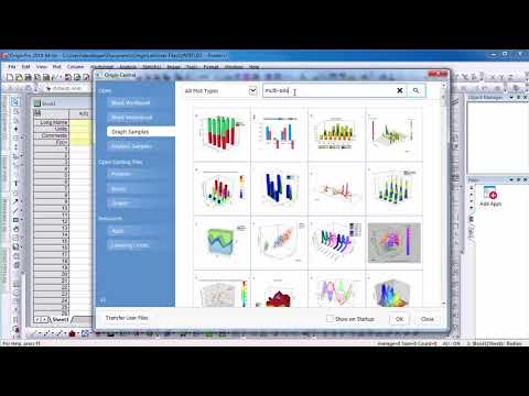 Getting started with the Origin Central Dialog Video Lecture - Origin ...