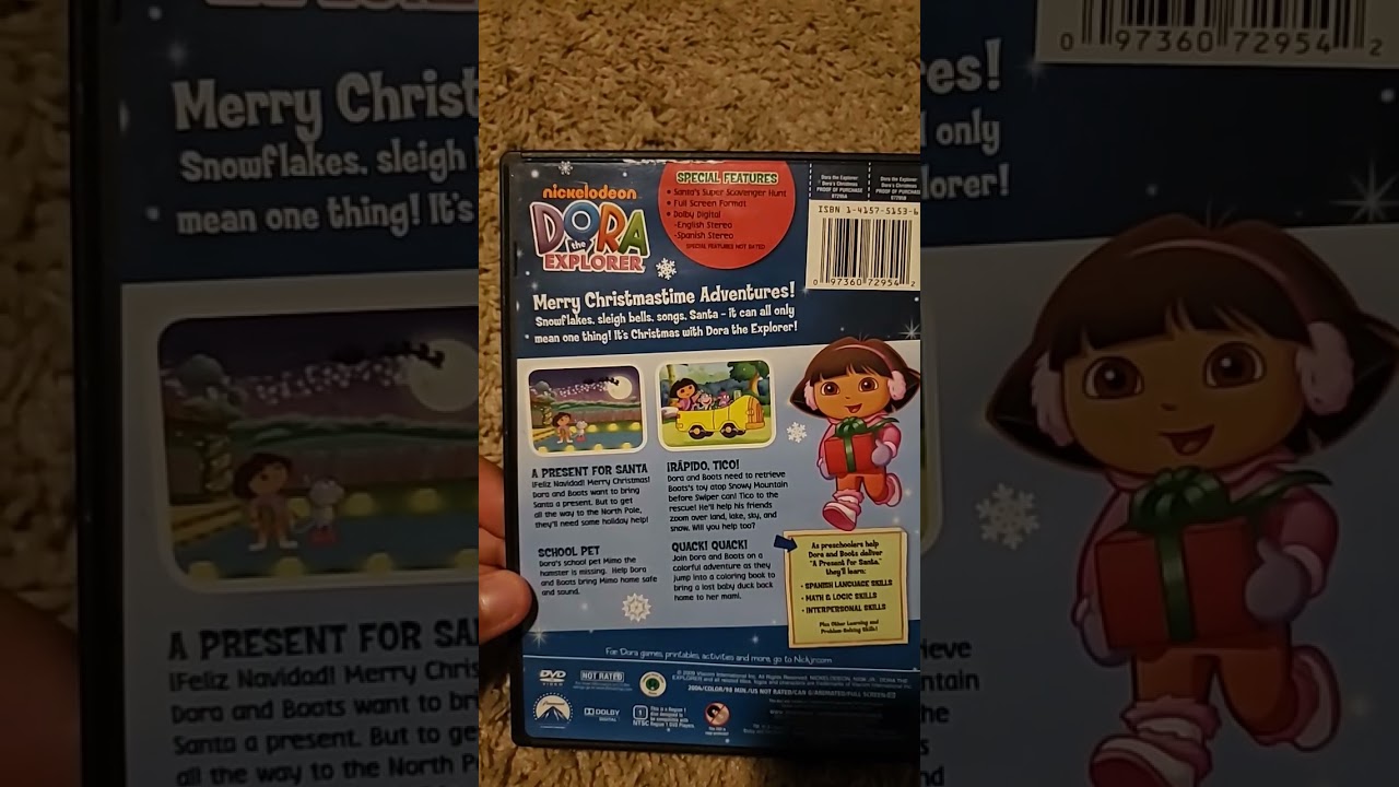Dora The Explorer: Dora's Christmas DVD Overview