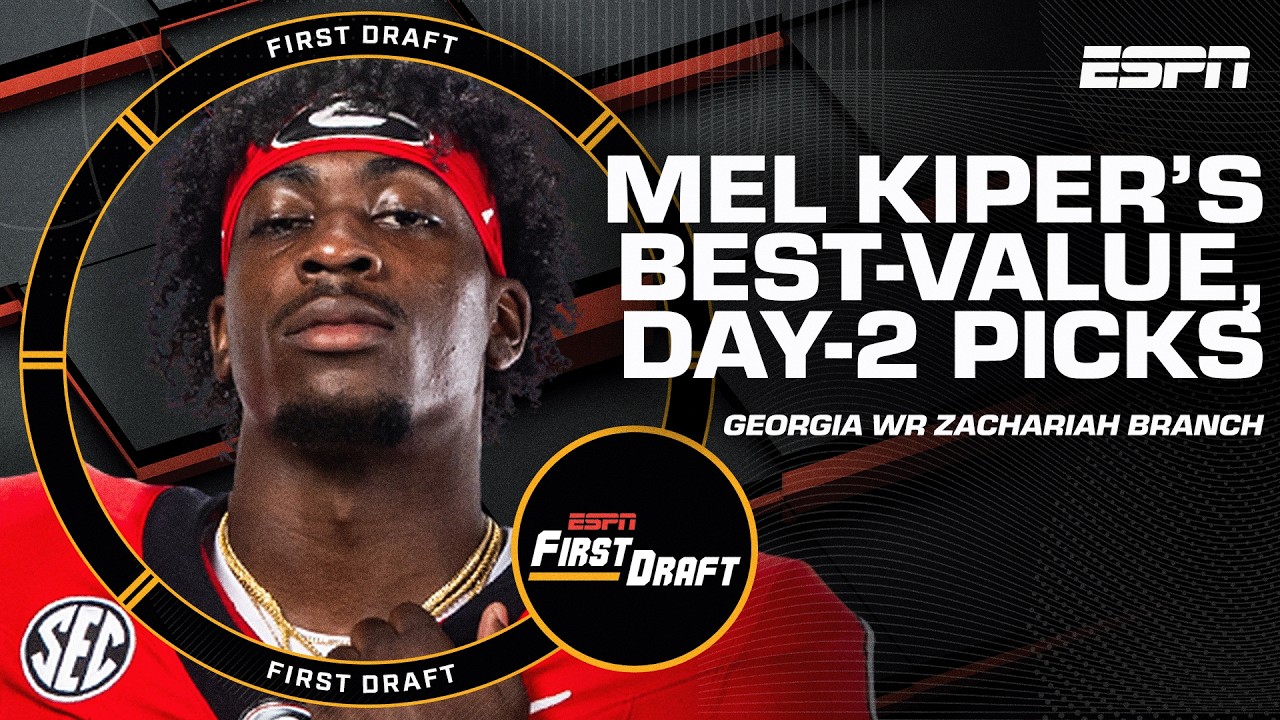 💰Mel Kiper's top DAY-2 VALUE PICKS of 2026 NFL Draft💰w/Field Yates! | First Draft🏈
