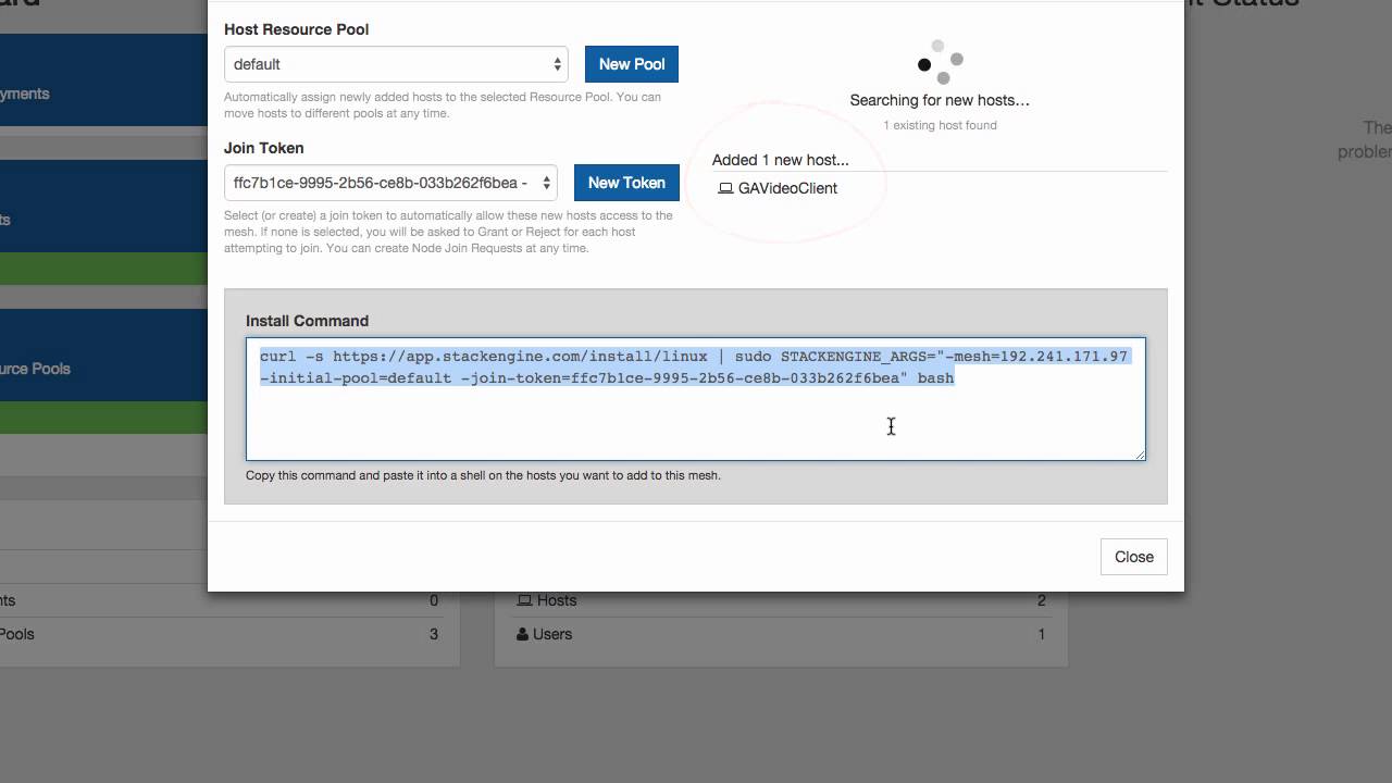 StackEngine Installation