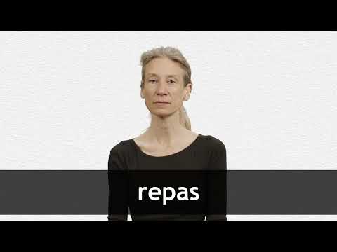 How to pronounce REPAS in French