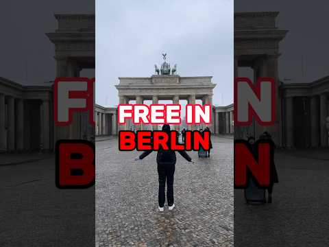 Free activities and sights to see in Berlin Germany #berlintravel #berlinesights #berlinholiday