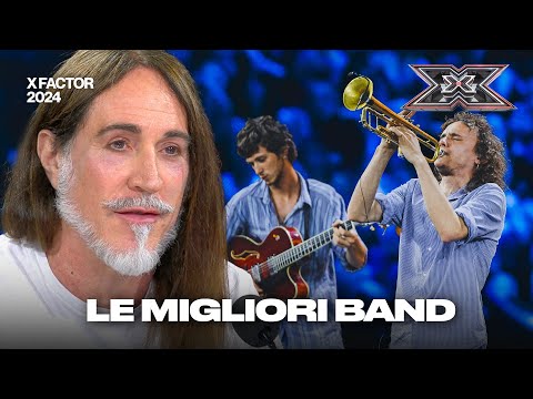 Le migliori esibizioni delle BAND di X FACTOR 2024 (Compilation)