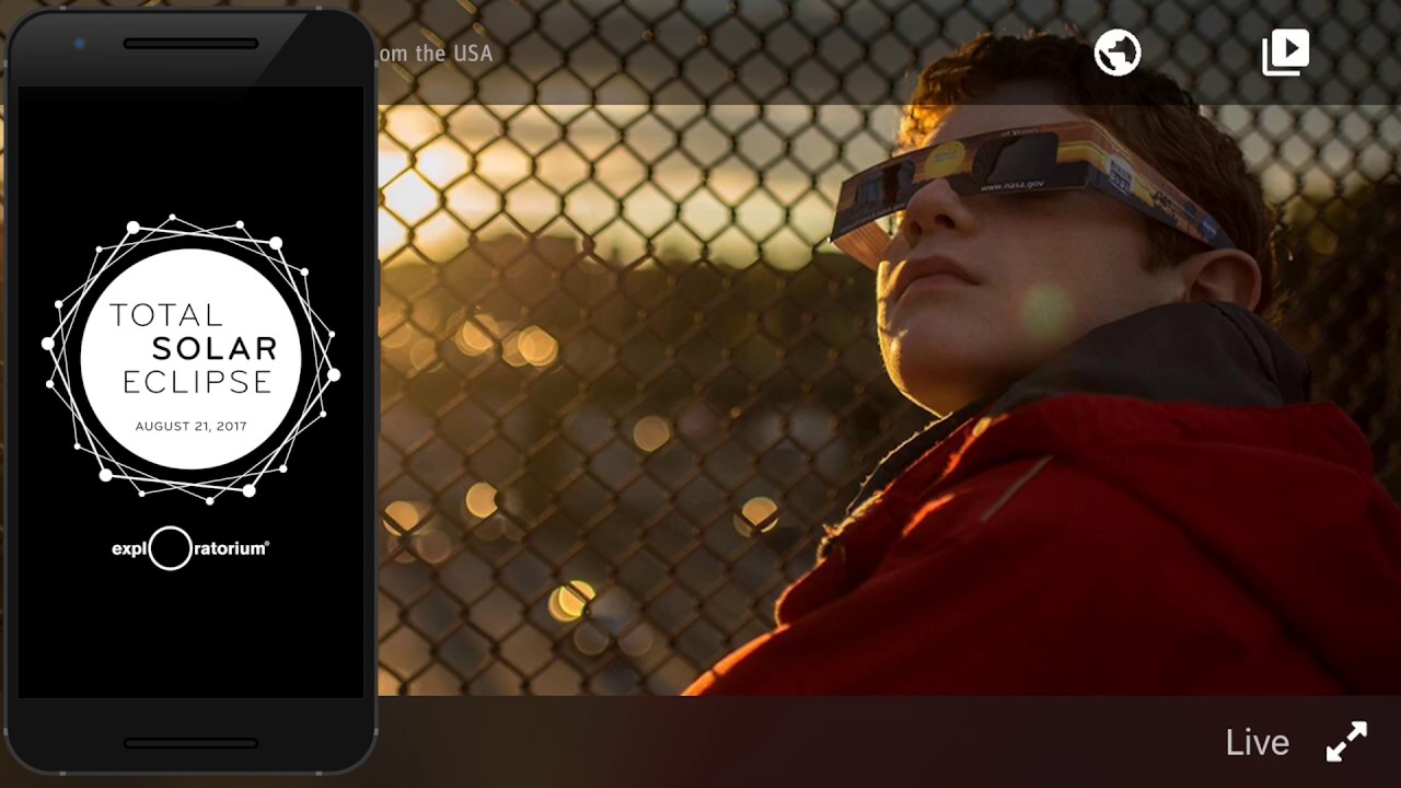Total Solar Eclipse 2017 |  Android App Promo | Exploratorium