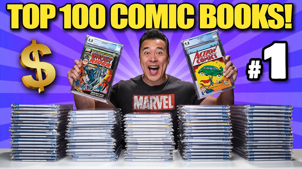 TOP 100 MOST VALUABLE COMIC BOOKS IN MY COLLECTION!!! Comic Prices On The Rise!