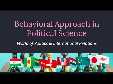 Behavioralism and Post-Behavioralism|Behavioral Approach in Political Science