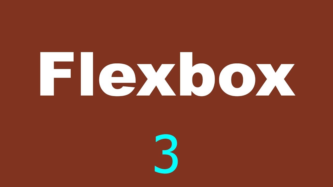 CSS Flexbox Tutorial - 3 - Order property