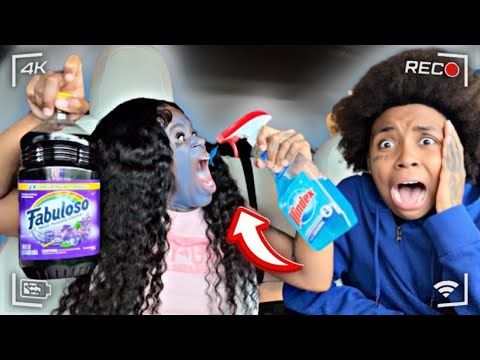 EPIC DRINKING “ CLEANING SUPPLIES “ INFRONT OF MY GIRLFRIEND !!! * GONE WRONG *