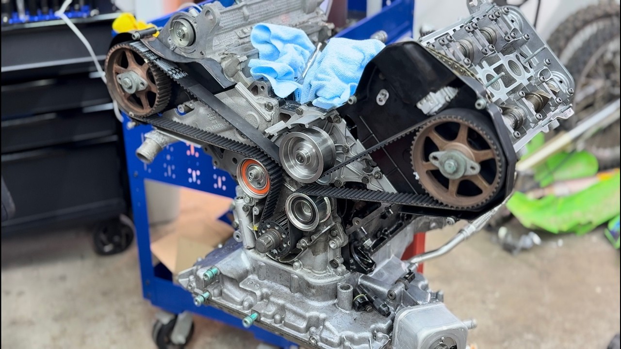 Building an 850HP Engine From Scratch (ASMR) | Satisfying Precision Engine Assembly